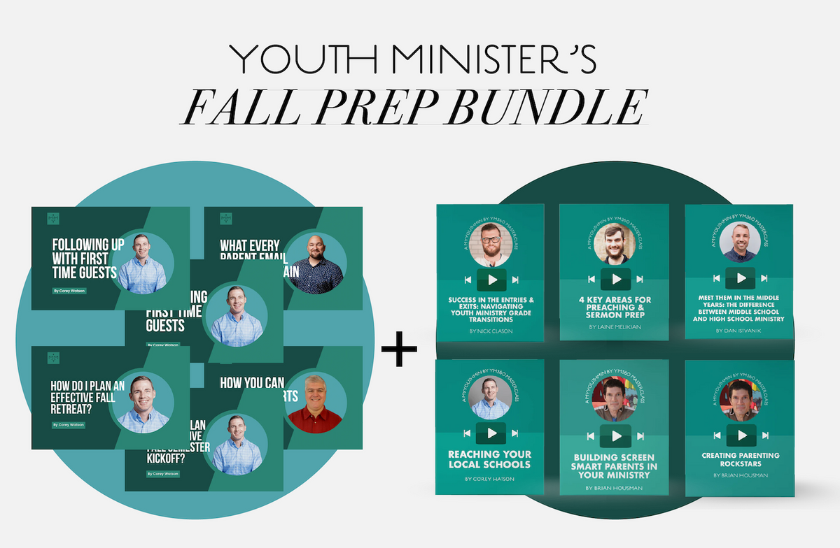 A YOUTH MINISTER'S FALL PREP BUNDLE — YM360