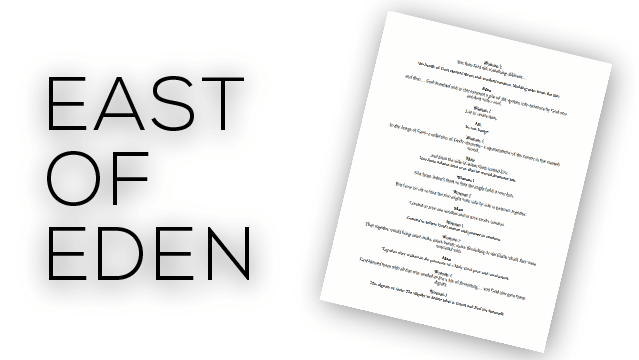 "East of Eden" Script — YM360