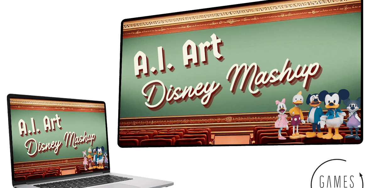 A.I. Art: Disney Mashup — YM360