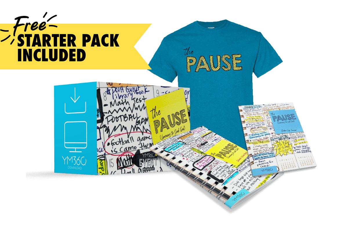 The Pause | Disciple Now Curriculum | YouthMinistry360 — YM360